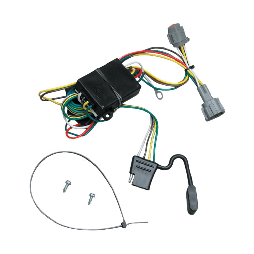 Tekonsha T-One® T-Connector Harness, 4-Way Flat, Compatible with Select Mercury Villager : Nissan Frontier, Quest