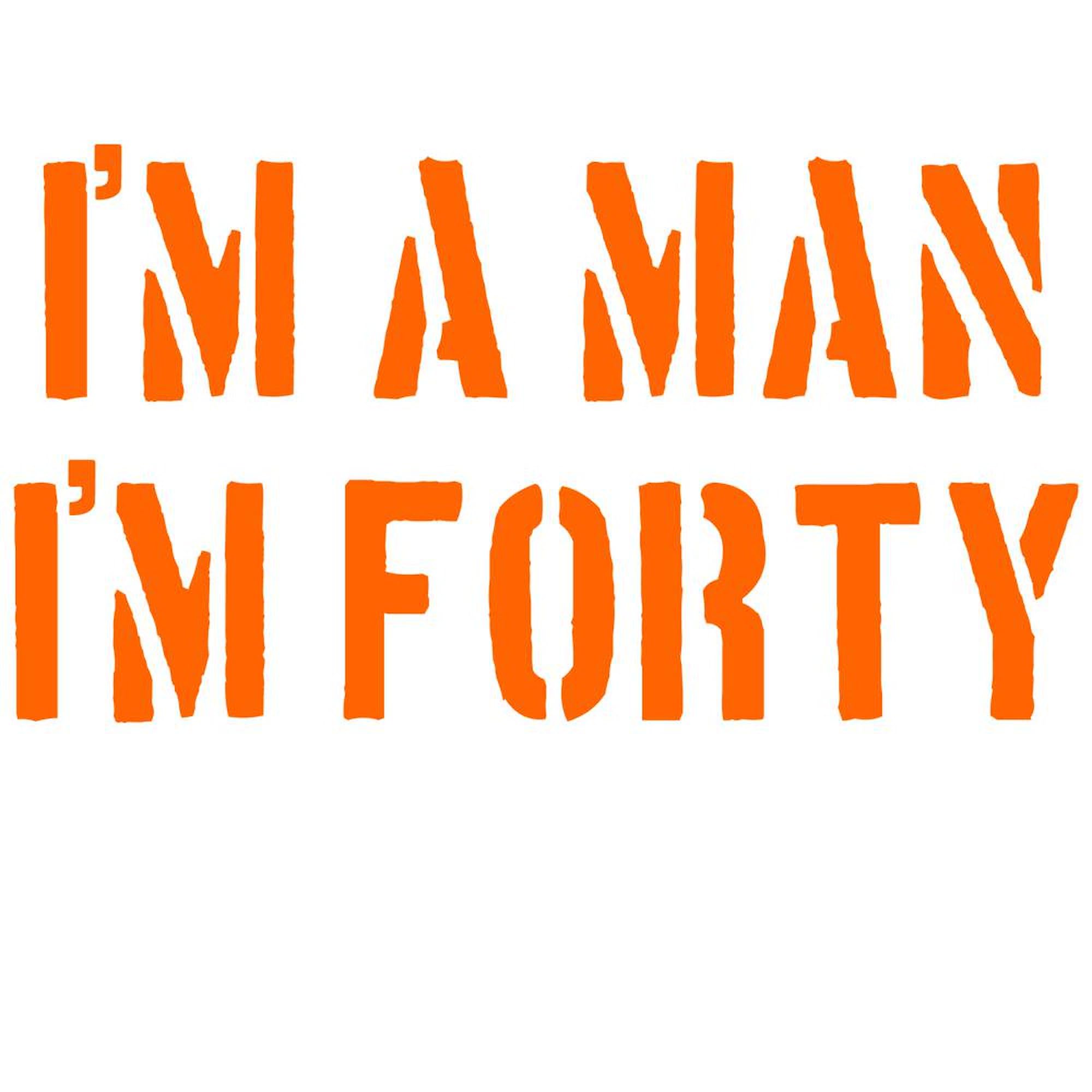 CafePress I'm A Man I'm 40 Mug Ceramic Coffee Mug, Tea Cup 11 oz