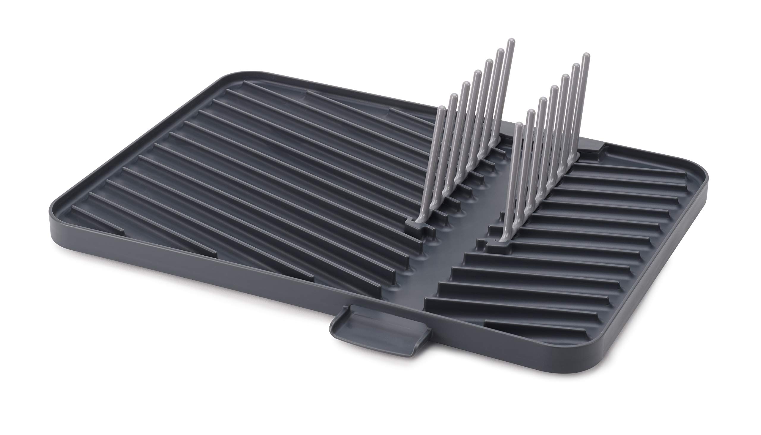 Joseph Joseph - 85139 Joseph Joseph Flip-Up Drain Board with Foldable Dish Rack, One-size, Gray