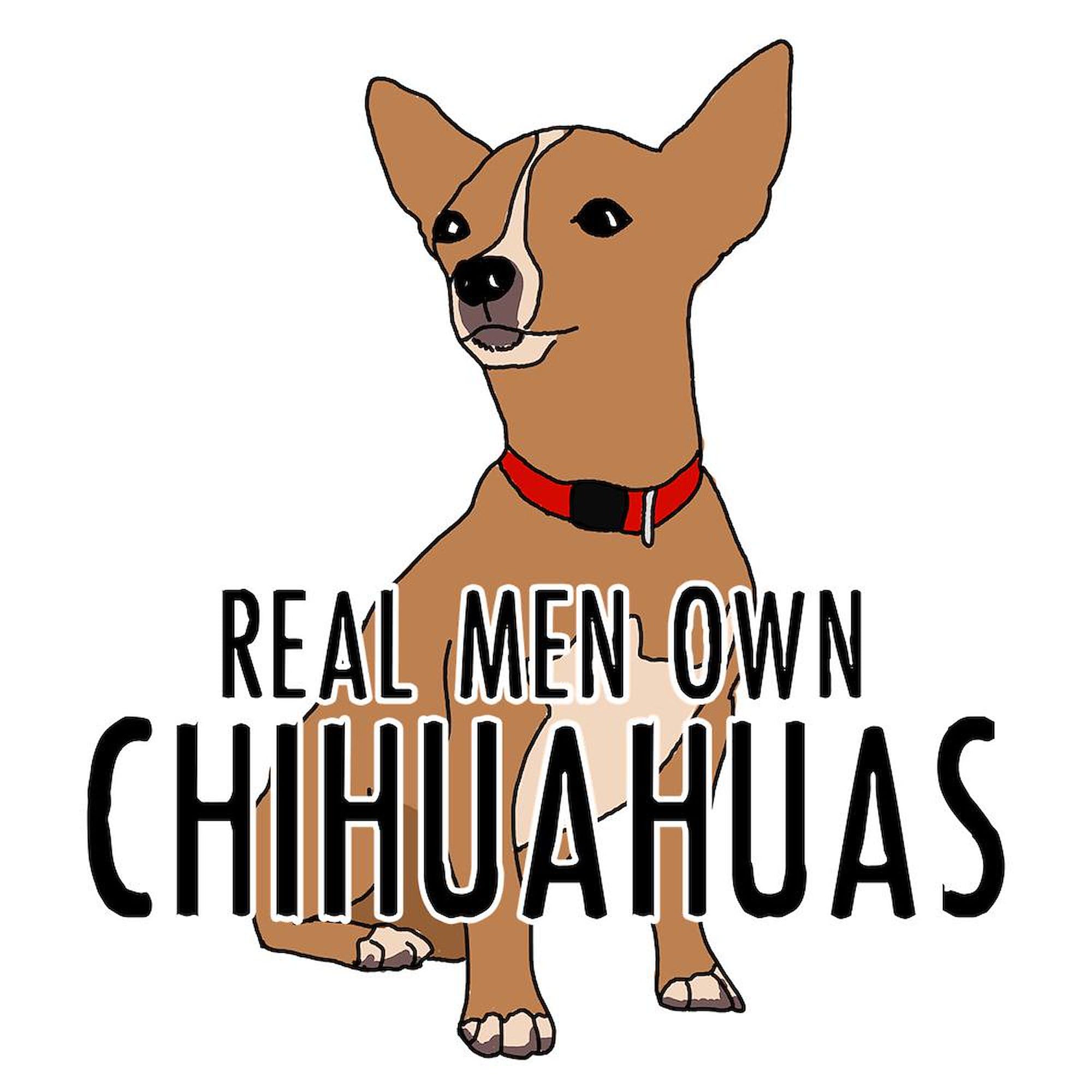 CafePress Real Men Own Chihuahuas Ceramic Coffee Mug, Tea Cup 11 oz