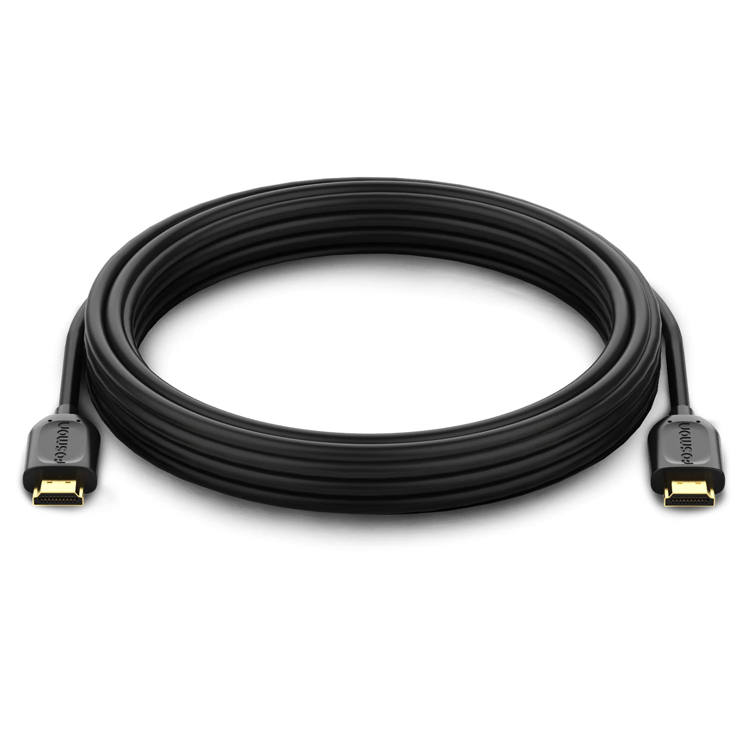 Fosmon 4K HDMI Cable 10FT/3M, HDMI 2.0 Cable 4K@60Hz/2160p Support 18Gbps, HDCP, 3D, ARC, Dolby TrueHD, 30AWG Compatible with UHD TV, PC Monitor, Console, PS4, PS5, Xbox 360/One/X/S, Nintendo Switch