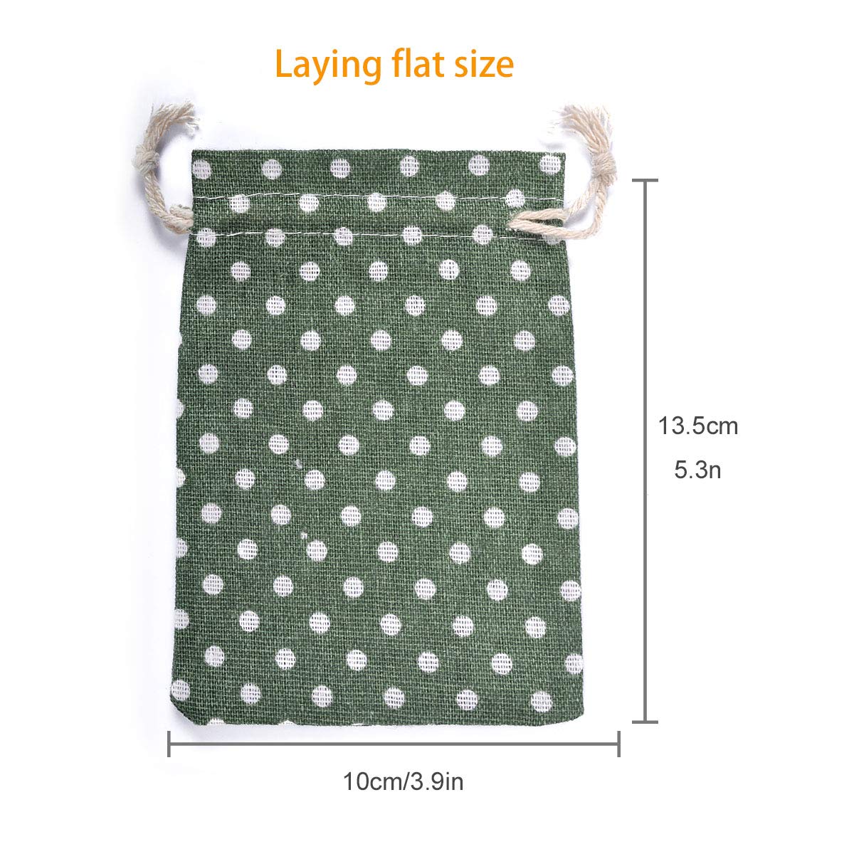 eZAKKA Empty Sachet Gift Bags Burlap Bags Storage Linen Bag Pouch with Drawstring for Wedding Party Shower Birthday Christmas DIY Craft, 28 Pieces