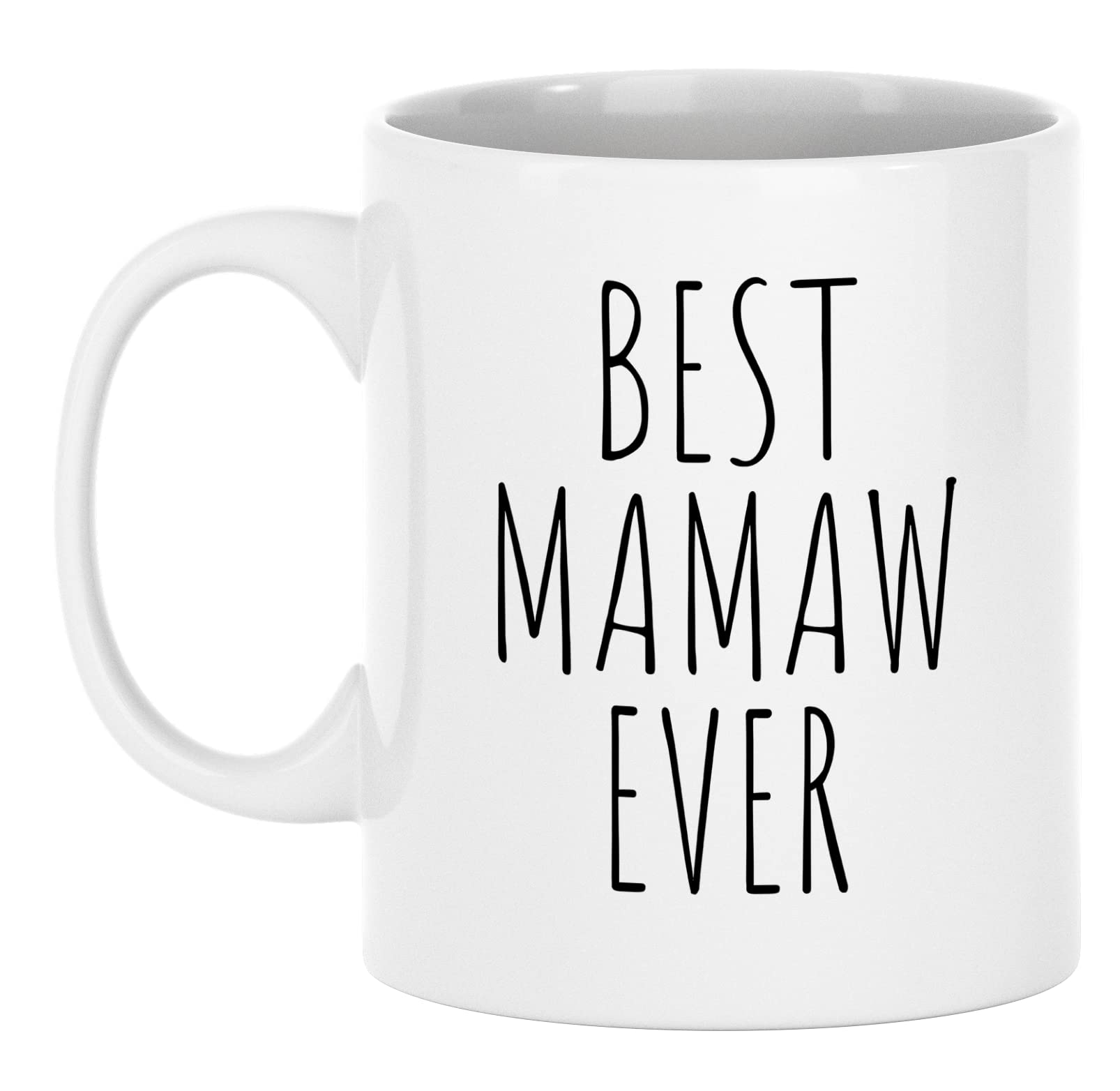 Exxtra Gifts Best Mamaw Ever Mug Grandmother Cup From Grandkids Grandma Present 11 oz White