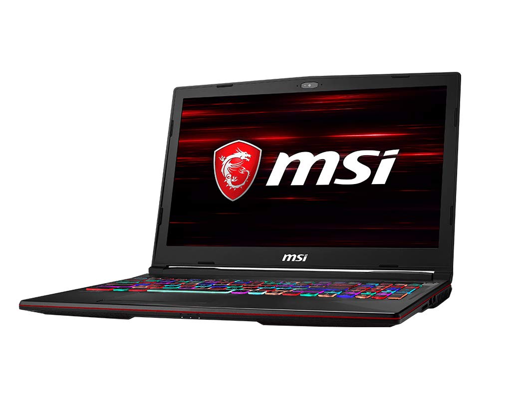 MSI GL63 9SDK-614 15.6" Gaming Laptop, 144Hz Display, Intel Core i7-9750H, NVIDIA GeForce GTX1660Ti, 16GB, 256GB NVMe SSD + 1TB HDD
