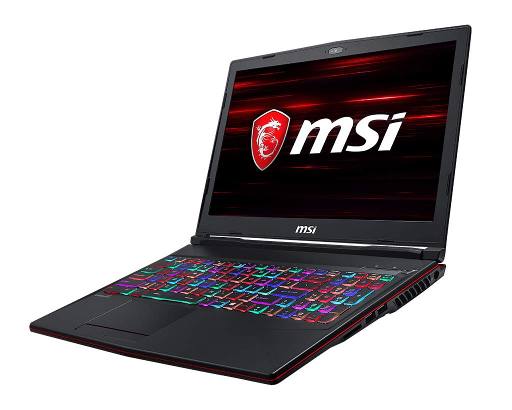 MSI GL63 9SDK-614 15.6" Gaming Laptop, 144Hz Display, Intel Core i7-9750H, NVIDIA GeForce GTX1660Ti, 16GB, 256GB NVMe SSD + 1TB HDD
