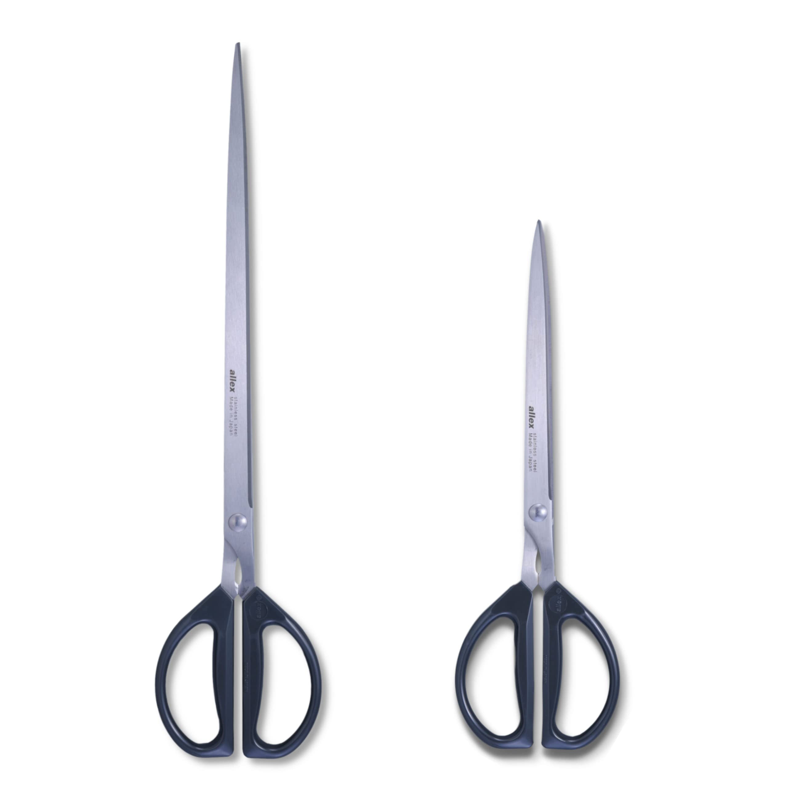 ALLEX Extra Long Scissors 13-3/4" Razor Sharp Japanese Stainless Steel Blade, Giant Scissors for Ribbon Cutting Ceremony & Paper Cutting, Large Scissors Heavy Duty Blade, Made in JAPAN