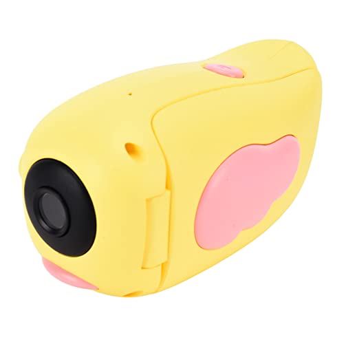 HD Digital Camera, 100° Viewing Angle 400mAh Battery Safe 2 Inch Screen Camera Cute for Boys for Toy for Gift for Girls(yellow)
