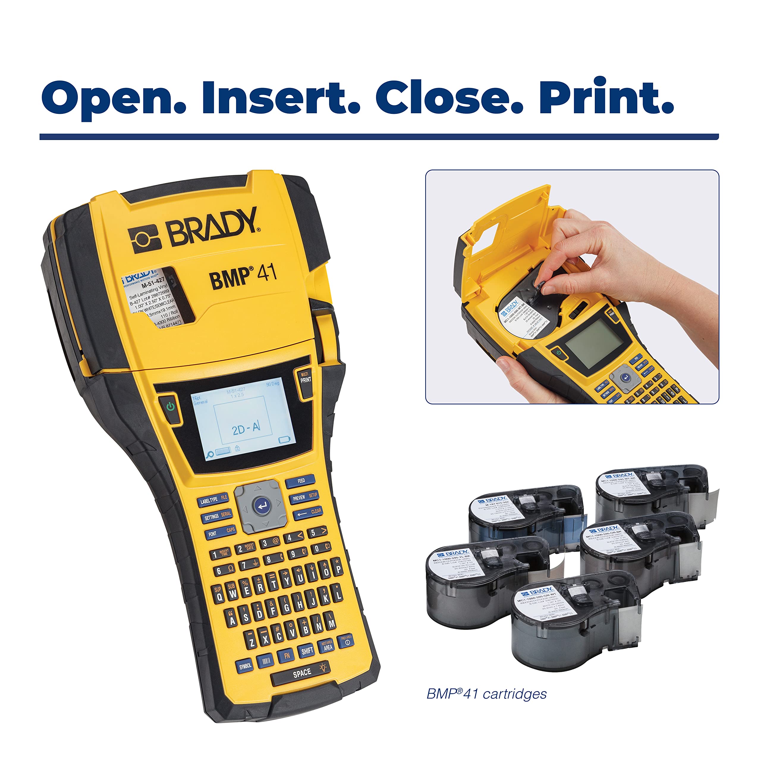 Brady BMP41 Printer DataComm Starter Kit (BMP41-KIT-VD)