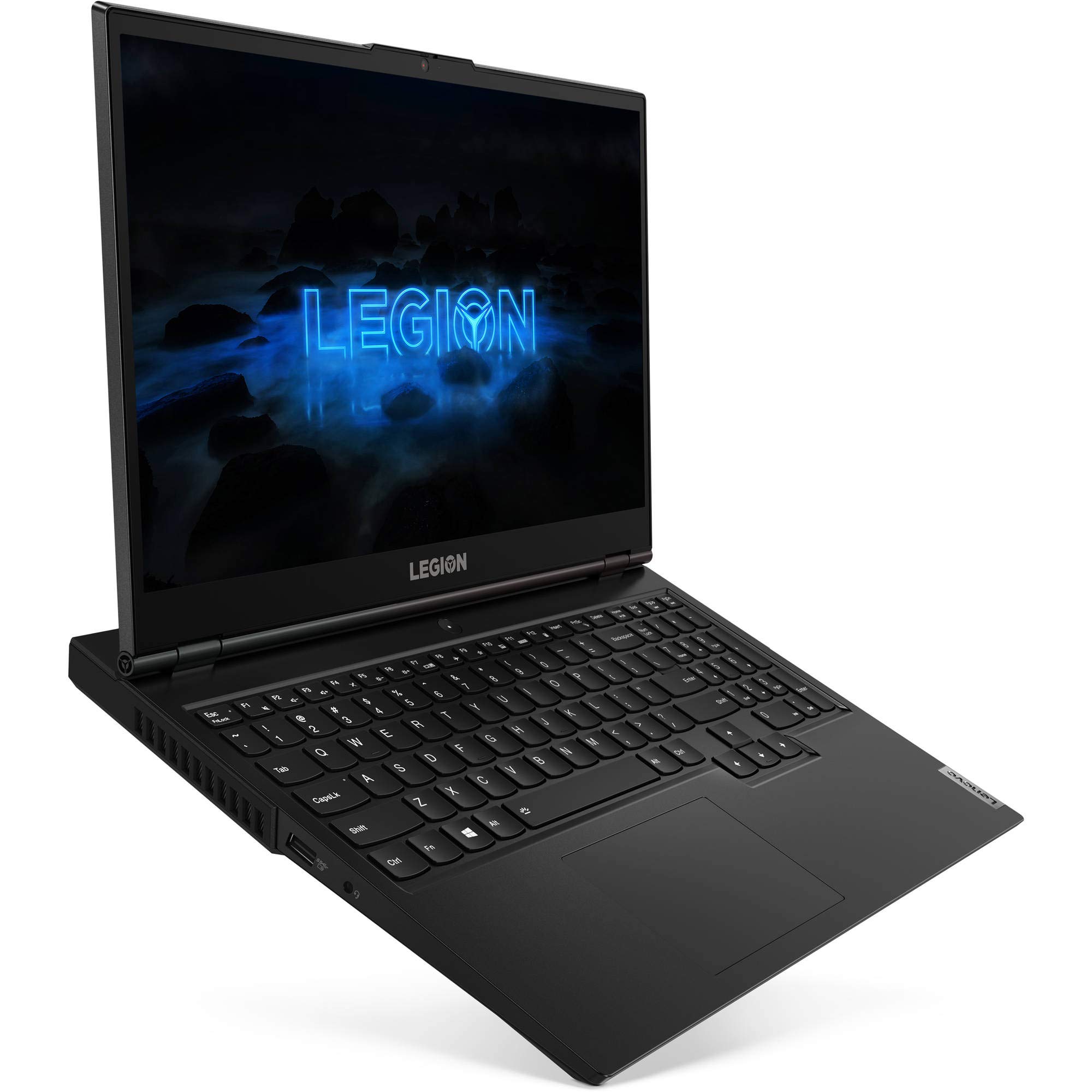 Lenovo Legion 5 15IMH05H 81Y6000DUS (Intel i7-10750H 6-Core, 8GB RAM, 512GB SSD, NVIDIA GTX 1660 Ti, 15.6" Full HD (1920x1080), WiFi, Bluetooth, Webcam, 4xUSB 3.1, 1xHDMI, Win 10 Home) Black Laptop