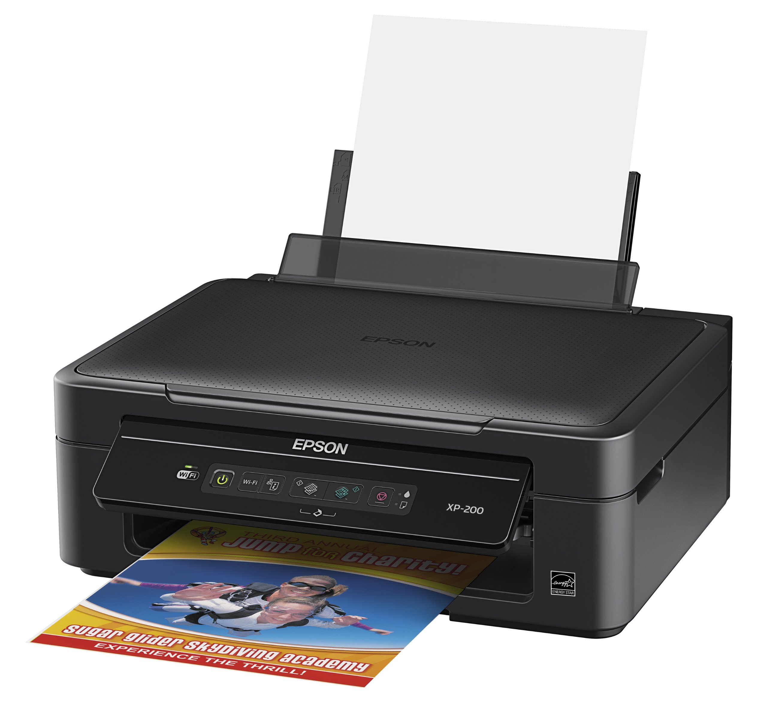 Epson Expression Home XP-200 Wireless All-in-One Color Inkjet Printer, Copier, Scanner (C11CC48201)
