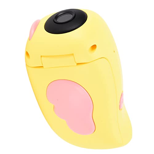 HD Digital Camera, 100° Viewing Angle 400mAh Battery Safe 2 Inch Screen Camera Cute for Boys for Toy for Gift for Girls(yellow)