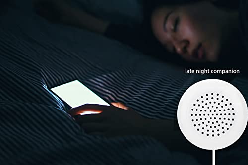 2PCS Pillow Speaker,3.5mm Jack Portable Speaker, Under Pillow Speaker Compatible with Almost All Audio Devices with 3.5 mm Jack Such as MP3, MP4, CD Player, Mobile Phone etc.