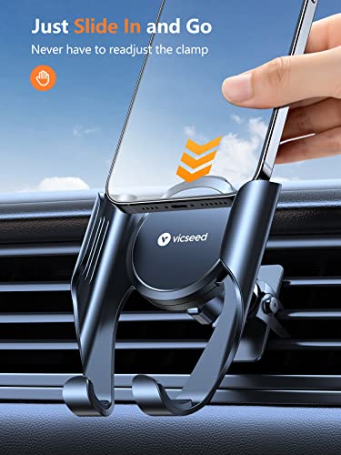 VICSEED ๐ฎ๐ฌ๐ฎ๐ฏ ๐๐ฒ๐๐ ๐๐ฎ๐ฟ ๐ ๐ผ๐๐ป๐ Car Phone Mount, ๐จ๐ฝ๐ด๐ฟ๐ฎ๐ฑ๐ฒ๐ฑ Air Vent Phone Holder for Car, Handsfree Cell Phone Car Mount Fit for iPhone 14 13 12 11 Pro Max Mini Plus Samsung