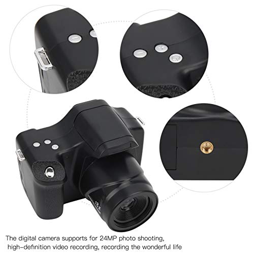 Jopwkuin Digital Camera, Point and Shoot Camera Lightweight and Portable for Home Use for Travel(Standard Edition)