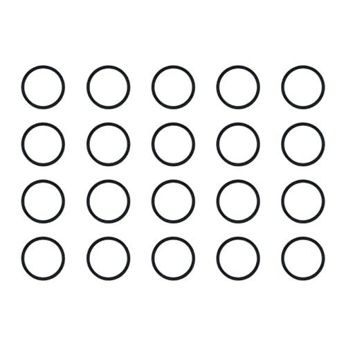 Camera Bezel Ring Set (Back, Set of 2) for Apple iPhone 12 & 12 Mini (Blue) (10 Pack) with Separator Card