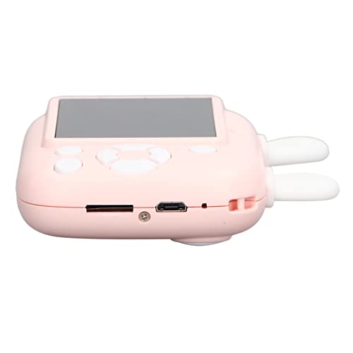 Restokki Kids Camera, 1280 * 720 Pixels Timed Shooting Children Digital Camera Mini Portable HD Selfie Camera Toys for Toddler' s Birthday Gift(Pink)