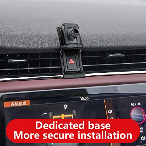 musttrue LUNQIN Car Phone Holder for 2020-2022 Land Rover Range Rover Evoque Auto Accessories Navigation Bracket Interior Decoration Mobile Cell Phone Mount