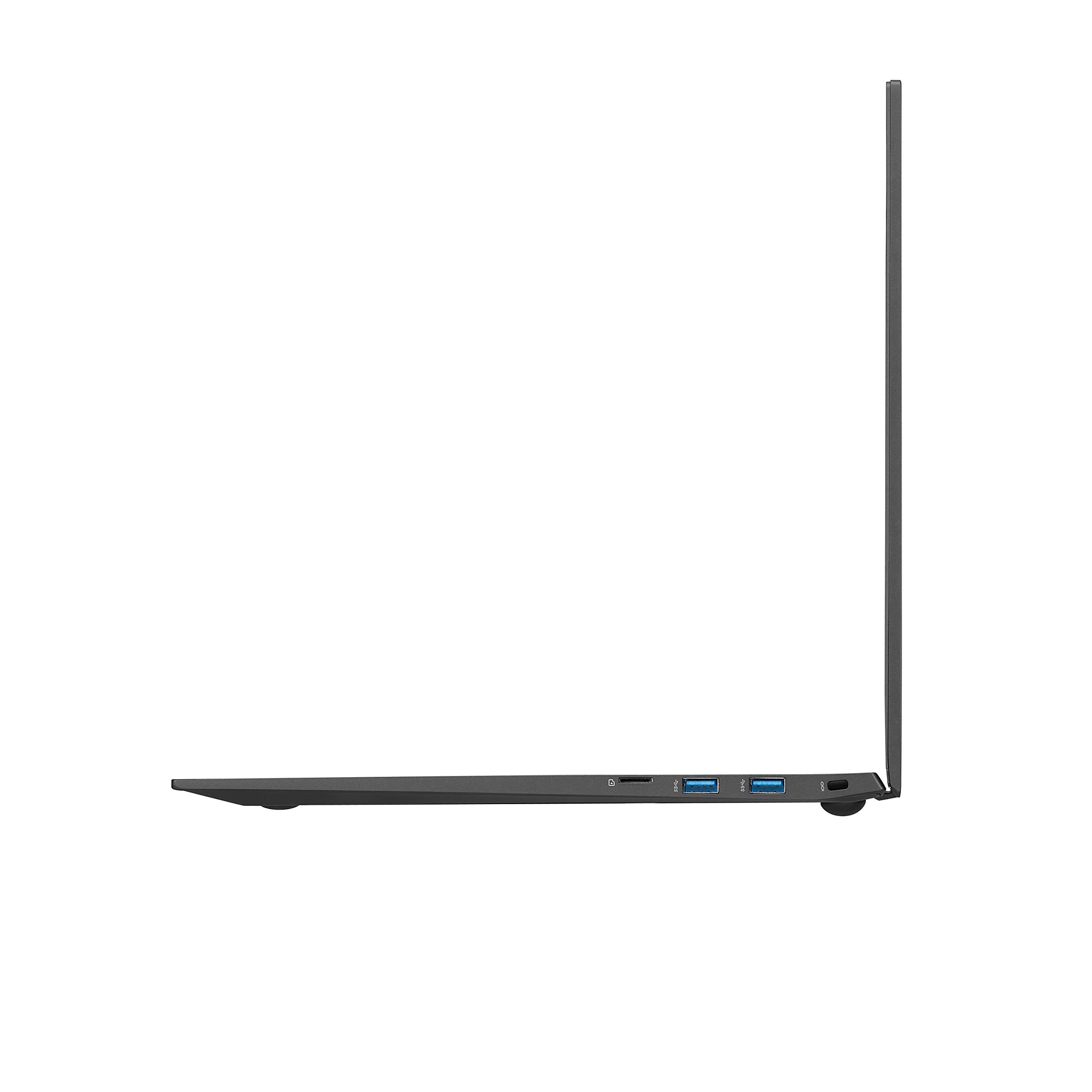 LG Gram 17Z95P Laptop 17" Ultra-Lightweight, IPS, (2560 x 1600), Intel Evo 11th gen CORE i7 , 16GB RAM, 1TB SSD, Windows 11 Home, 80Wh Battery, Alexa Built-in, 2X USB-C, HDMI, USB-A – Black
