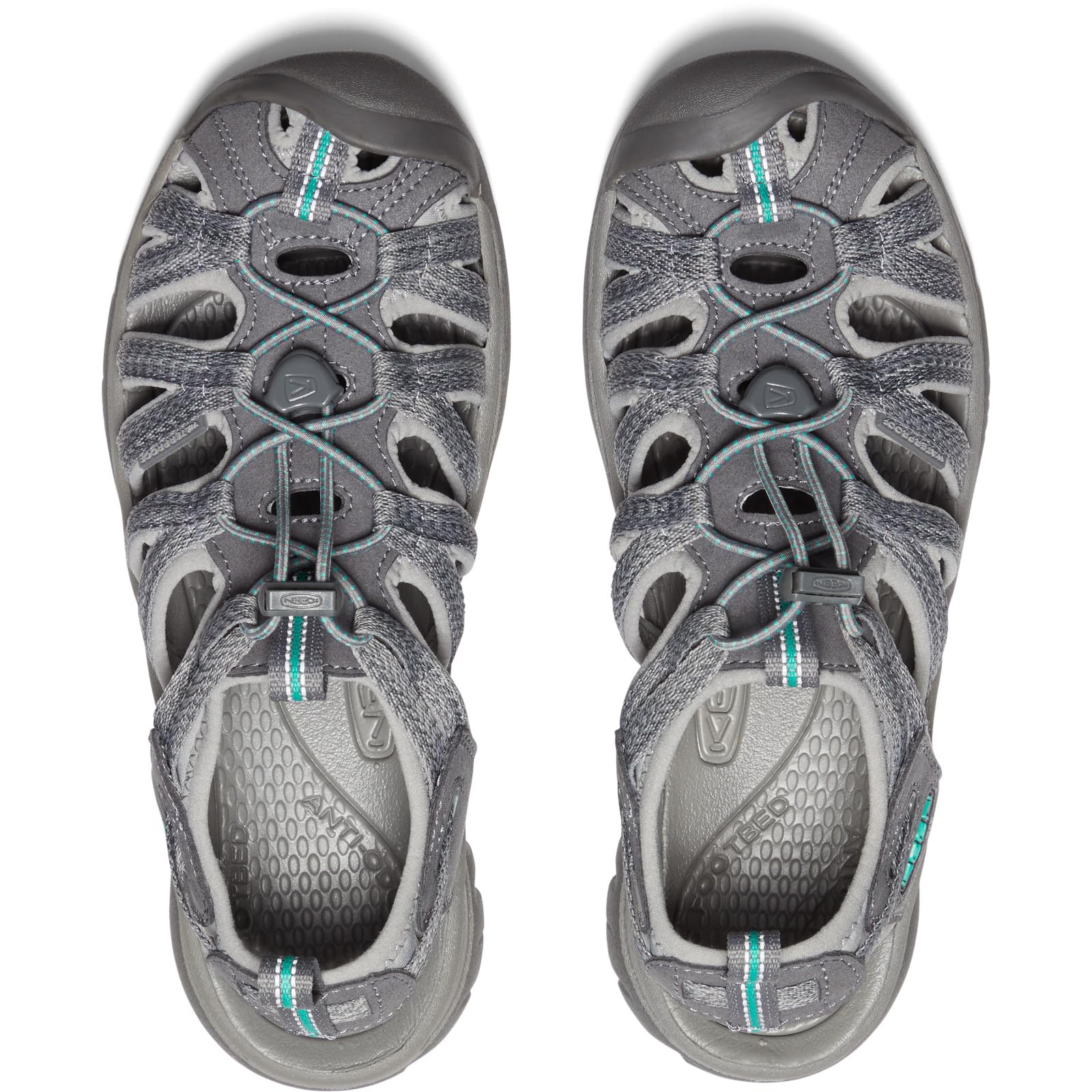 KEEN Women's Whisper Closed Toe Durable Comfortable Easy On Washable Adventure Sandals