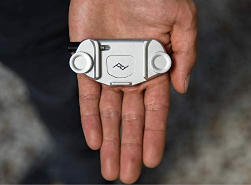 Peak Design Capture Camera Clip V3 (Silver with Plate)
