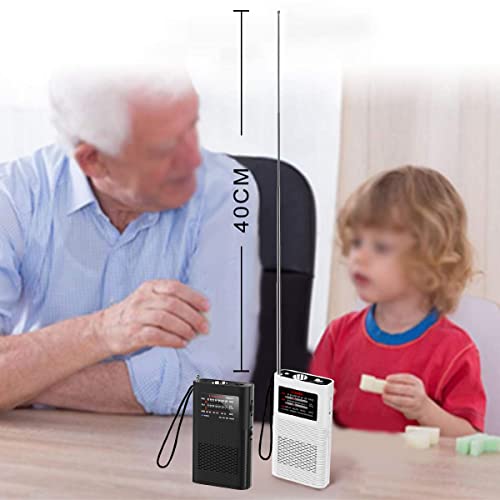 NOAA Weather Radio Portable AM FM Transistor auto Alert Battery Operated by1500MAH Battery with Strong Flashlight Emergency SOS Alarm Ultra-Long Antenna Best Reception