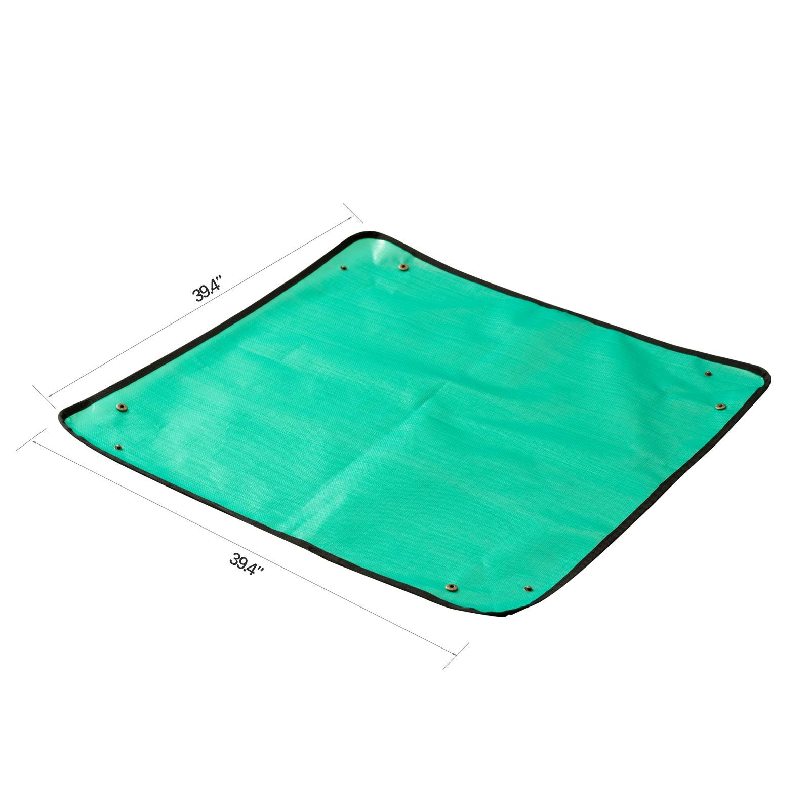 Owl Focus PE Plant Repotting Mat Waterproof Transplanting Mat Indoor Succulent Potting Mat Portable Gardening Mat (26.8" x 26.8")