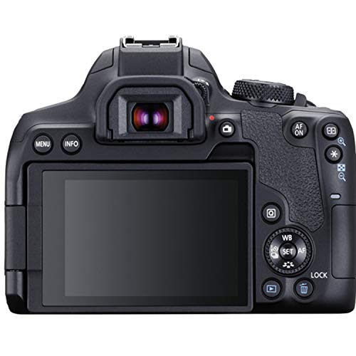 Canon EOS Rebel T8i DSLR Camera w/Canon EF-S 18-55mm F/4-5.6 is STM Zoom Lens + Case + 128GB Memory (28pc Bundle)