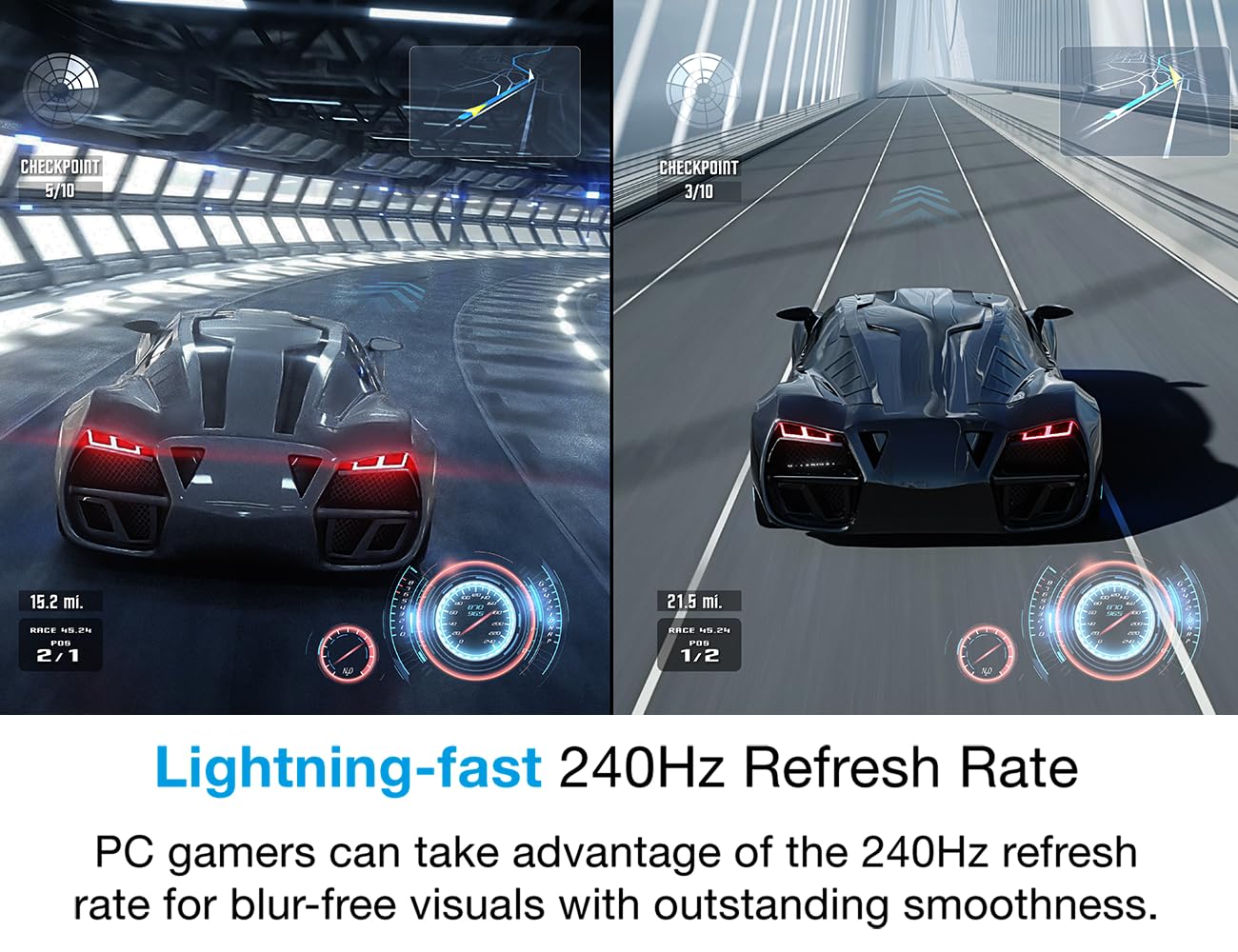 Optoma UHD35x True 4K UHD Gaming Projector | 3,600 Lumens | 4.2ms Response Time at 1080p with Enhanced Gaming Mode | 240Hz Refresh Rate | HDR10 & HLG