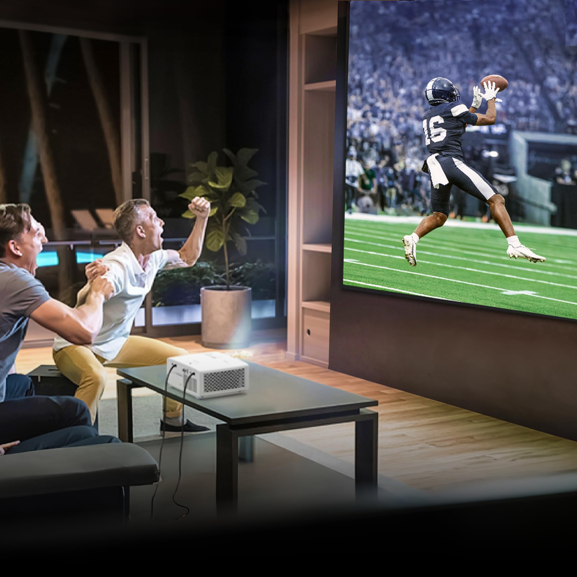 Optoma UHD35x True 4K UHD Gaming Projector | 3,600 Lumens | 4.2ms Response Time at 1080p with Enhanced Gaming Mode | 240Hz Refresh Rate | HDR10 & HLG