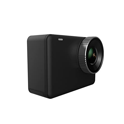 KOVOSCJ Sports Action Camera Black Waterproof Action Camera 4K Ultra HD Video 12MP Photos 1080p Live Streaming Sports Camera for Vlog Recording (Bundle : Without Memory Card, Color : Bundle 4)