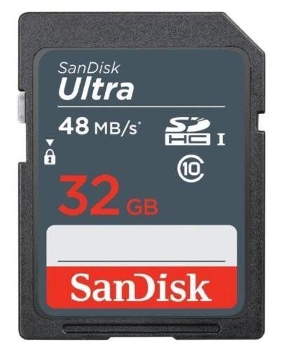 SanDisk 32GB Class 10 SDHC Memory Card 2 Pack Works with Bestguarder HD IP66 Infrared Night Vision Game & Trail Hunting Scouting Ghost Camera Bundle with (1) Everything But Stromboli Microfiber Cloth