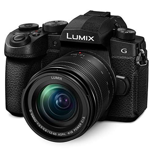 Panasonic LUMIX G95 20.3 Megapixel Mirrorless Camera, 12-60mm F3.5-5.6 Micro Four Thirds Lens, 5-Axis Dual I.S. 2, 4K 24p 30p Video, Pre-Installed V-Log L, 3ā LCD Touchscreen - DC-G95MK (Black)
