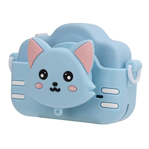01 02 015 Kids Mini Camera, Kids Digital Camera Cute Plastic 2 Inch Screen 2MP for Gifts(Single Shot Blue)