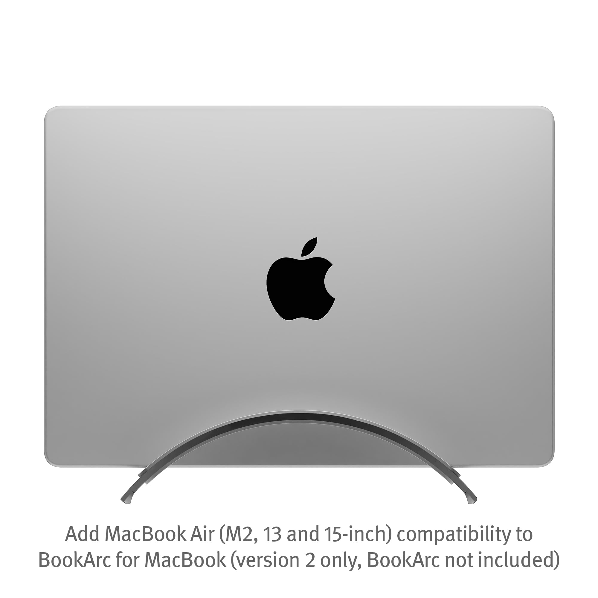 Twelve South Insert I for 13" MacBook Air M2, 2022 and 15" MacBook Air M2, 2023, Space Grey