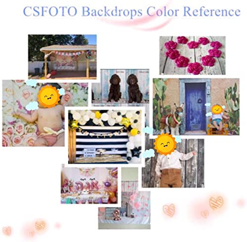 CSFOTO 10x7ft Wedding Backdrop for Cradle Ceremony Backdrop for Proposal Flowers Curtain Wedding Ceremony Banner Bridal Shower Background Mother's Day Backdrop Floral Marriage Backdrop