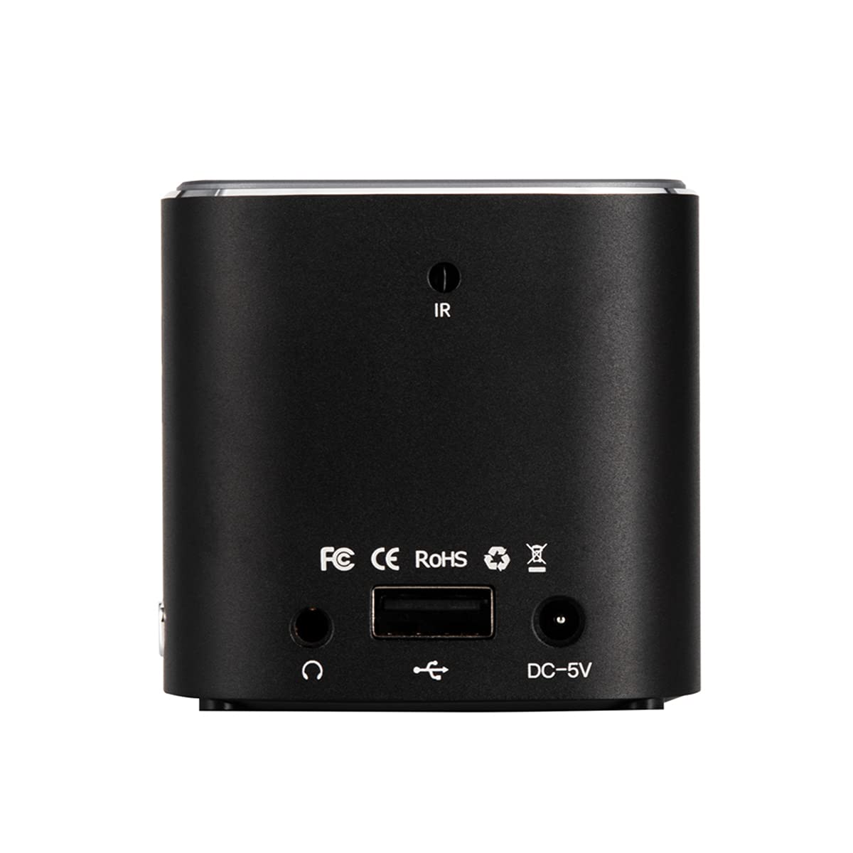 SeiyaX Mini Portable Projector - Support LED DLP Built-in Touch pad and Screen Sharing with Android OS WiFi 2.4G/5G Bluetooth HDMI, USB - Compatible with iPhone iPad, Android Phones Black