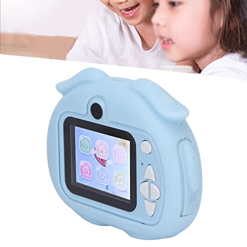 2.0 Inch Kids Camera - 1920x1080 HD LCD Screen, 1080P Digital Video Camera for Video Recording, 32GB Expandable Storage Space, 20MP Dual Cameras, Selfie, Timing, Playback