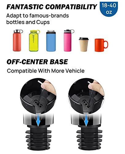JOYTUTUS Cup Holder Phone Mount for Car, Car Cup Holder Cellphone Holder for Car, Large Car Cup Holder Adapter Long Arm with 360 Degree Rotation, Compatible with iPhone, Samsung & All Smartphones