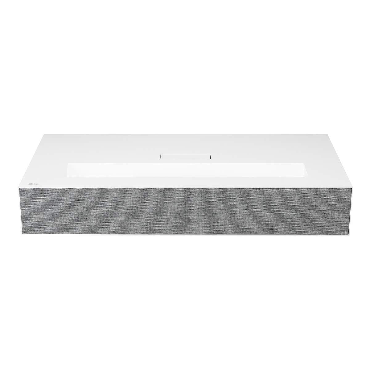 LG HU85LA Ultra Short Throw 4K UHD Laser Smart Home Theater Cinebeam Projector with Alexa built-in, LG Thinq AI, and LG webOS Lite Smart TV