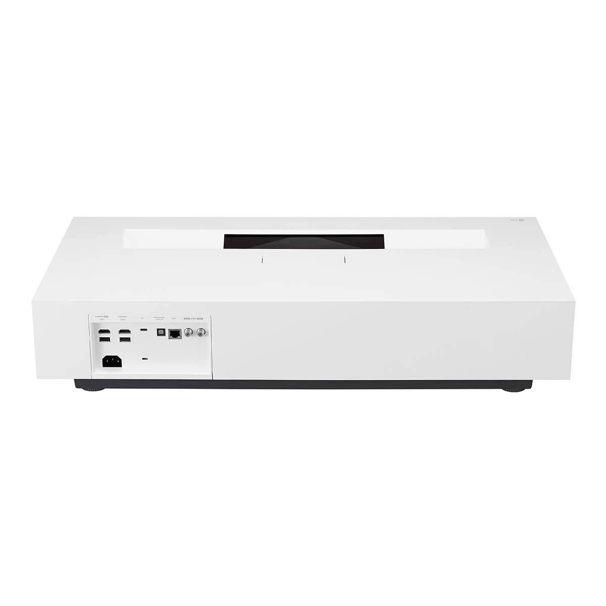 LG HU85LA Ultra Short Throw 4K UHD Laser Smart Home Theater Cinebeam Projector with Alexa built-in, LG Thinq AI, and LG webOS Lite Smart TV