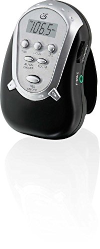 GPX R300S Am/FM Armband Radio with Earbuds,Black