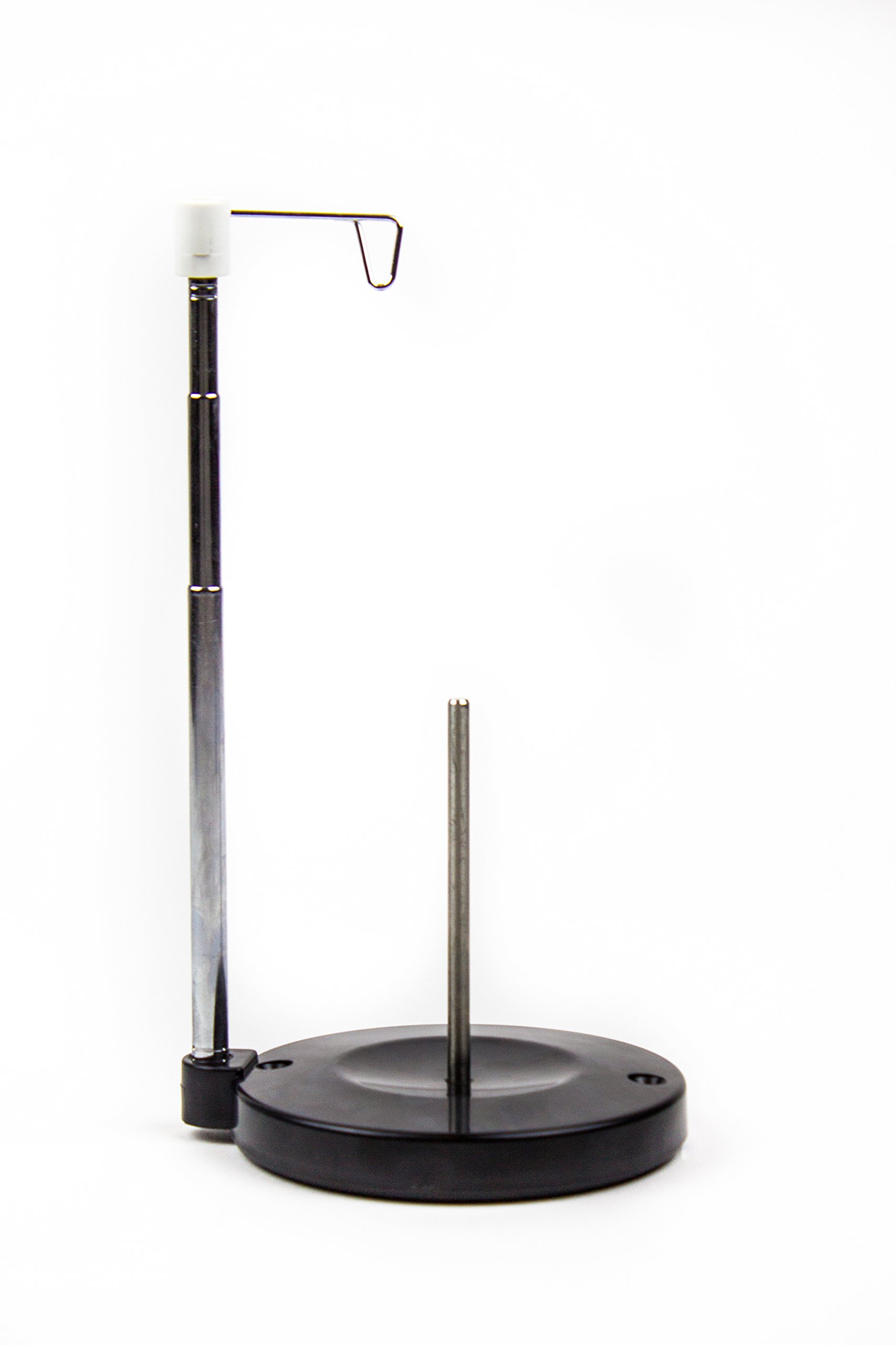 Embroidex Adjustable Single Thread Spool Holder β Stand Alone Embroidery, Sewing or Quilting Thread Holder or Stand β Ensures Smoother Feed = Heavy Plastic Base