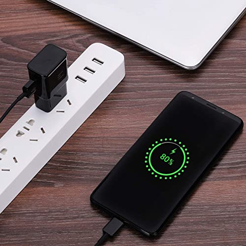 Adaptive Fast Charging Block USB Wall Charger Plug Travel Adapter Android Phone Charger for Samsung Galaxy S23/S22/S22 Ultra/S21/S20/S10/S9/S8/S7/S6 Edge/Note 10 9 8 Quick Charger,Cell Phone Charger