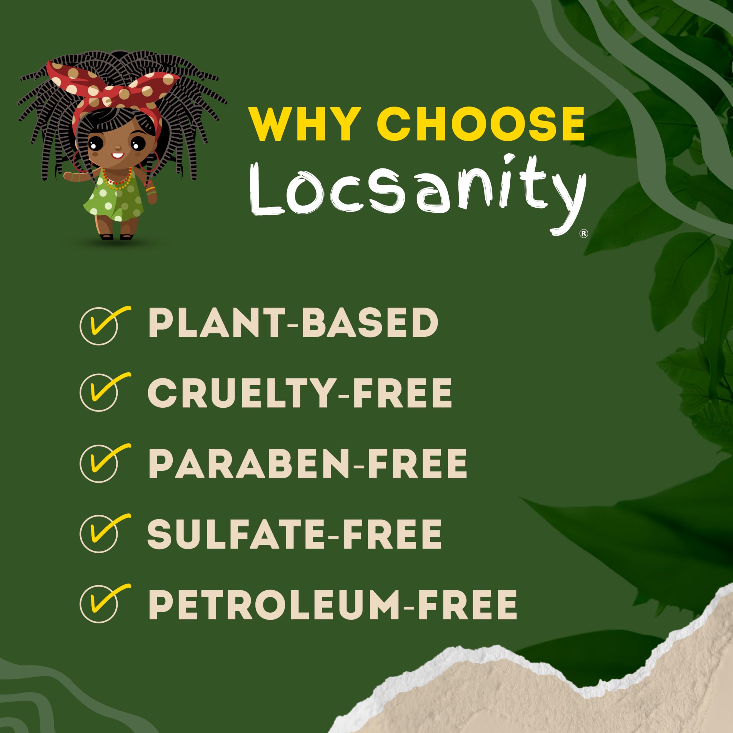 Locsanity 2-in-1 Shampoo and Conditioner for All Types of Dreadlocks and Hairstyles – Moisturizing, Nourishing, and Hydrating Shampoo and Conditioner (12 fl oz)