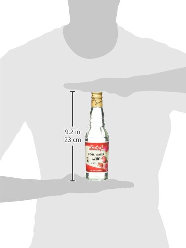 Sadaf flavored waters bundle - Rose water and Orange Blossom water 10 oz - Food Grade Edible Waters for Cooking, Baking, Food Flavoring or Drinking - Ideal for Persian desserts, cakes or syrups