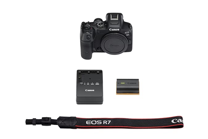 Canon EOS R7 Body Mirrorless Camera (International Model) (Renewed)
