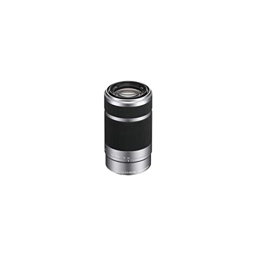 Sony ZV-E10 Mirrorless Camera with 16-50mm Lens, White with E 55-210mm f/4.5-6.3 OSS E-Mount Lens