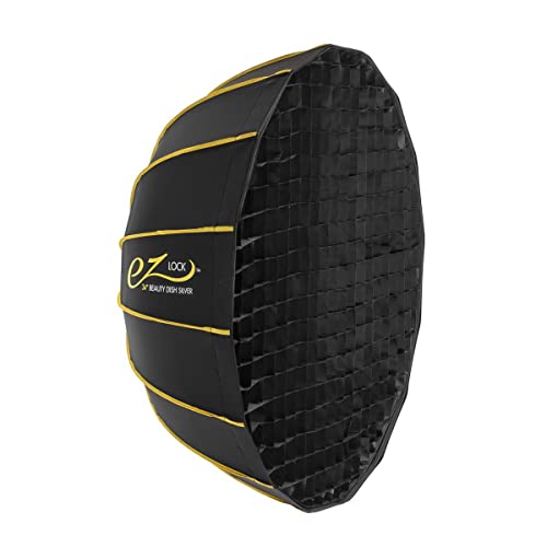 Glow EZ Lock Collapsible Silver Beauty Dish (34")