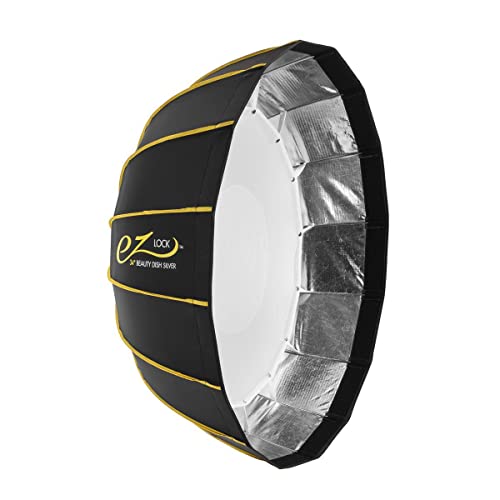 Glow EZ Lock Collapsible Silver Beauty Dish (34")