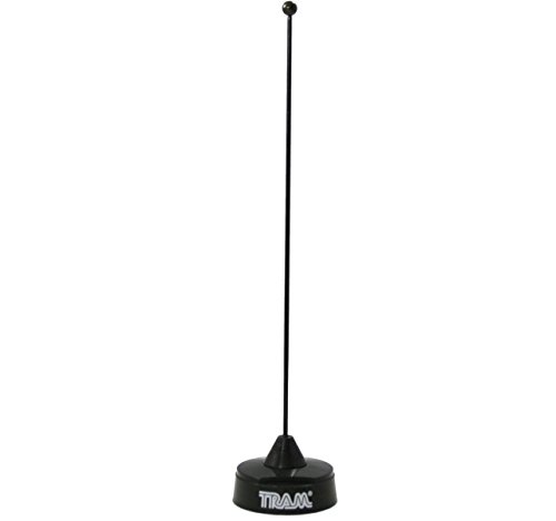 1126-B Antenna Tram Black UHF 1/4 Wave NMO Pre Tuned 410-490Mhz Antenna Motorola Kenwood Icom Vertex Blackbox HYT Hytera Mobile Radios